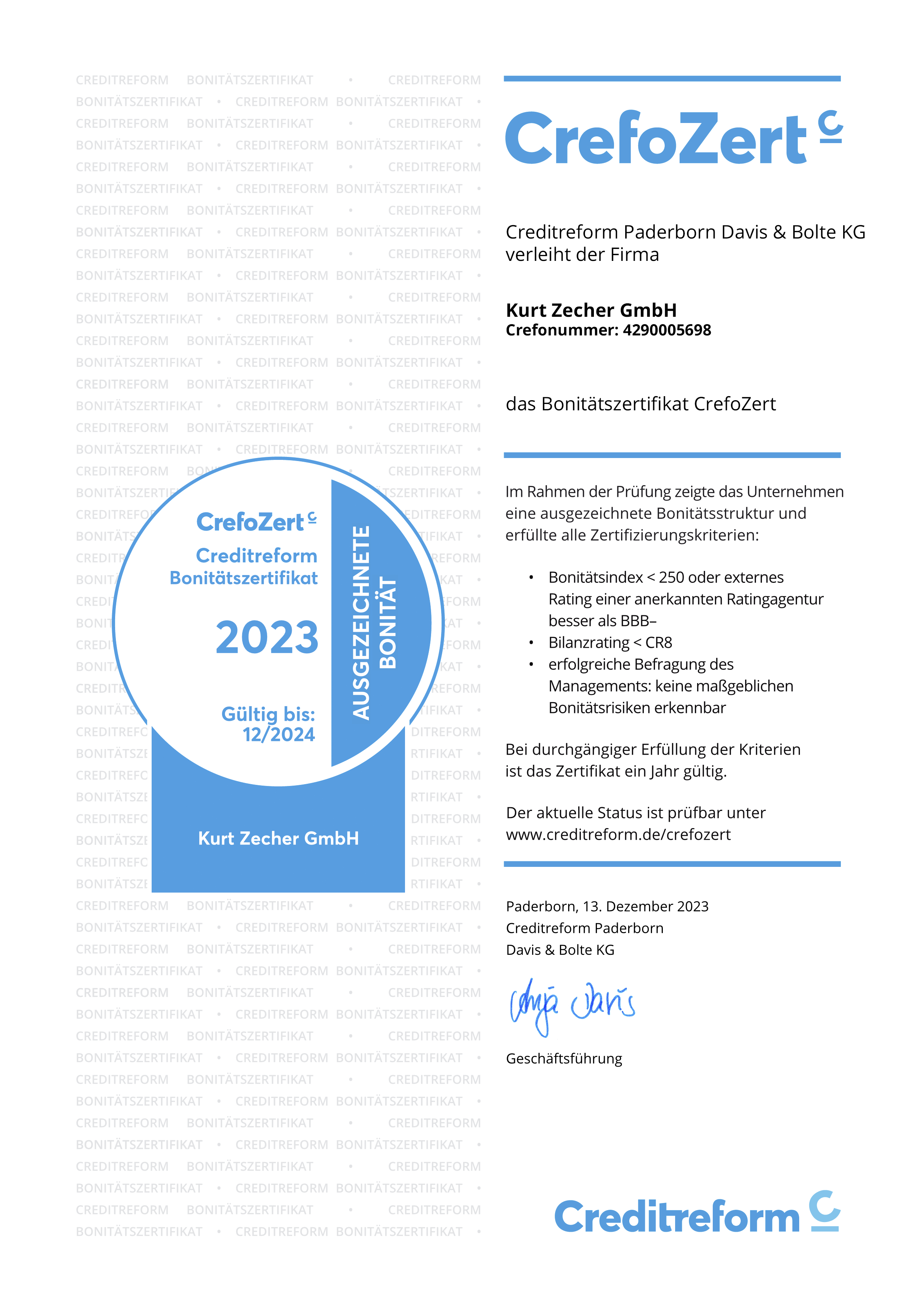 Zecher GmbH: Roller manufacturer from Germany